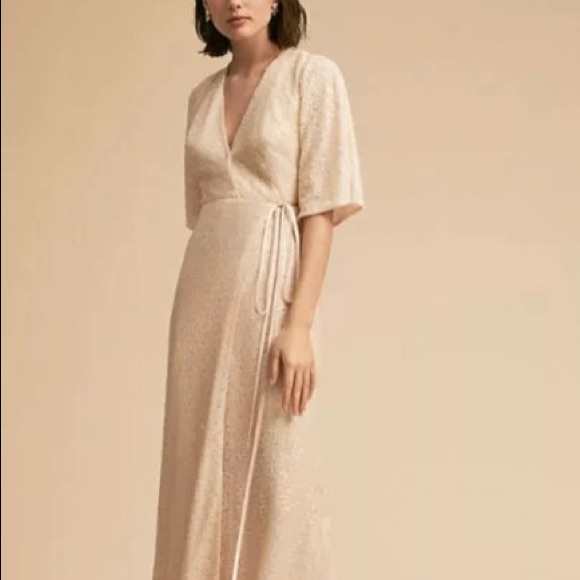 Aidan Mattox | Dresses | Nwot Bhldn Aidan Mattox Pearl Sequin Jordana ...